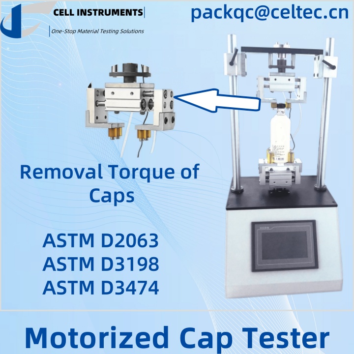 Motorized Cap Tester Key To Consistent Removal Torque Of Caps