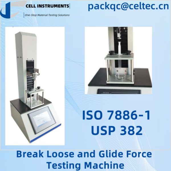 ISO 11040-4 Break Loose and Glide Force Testing for Syringes ISO 11040-4 Break Loose and Glide Force Testing for Syringes