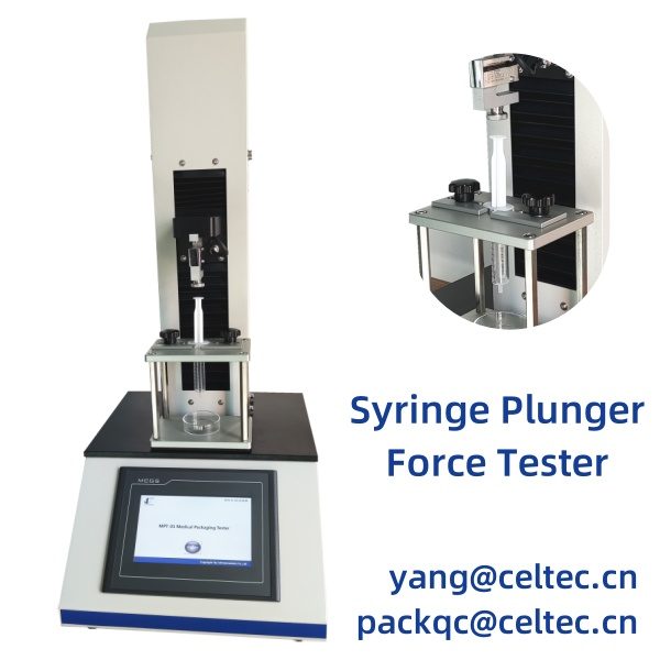 Syringe Plunger Force Testing | USP 382 and ISO 7886-1
