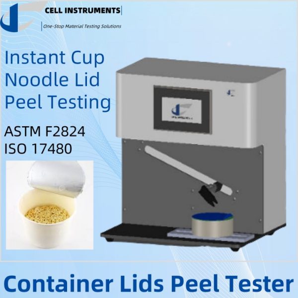 Peel Strength Testing Machine for Instant Cup Noodle Lids