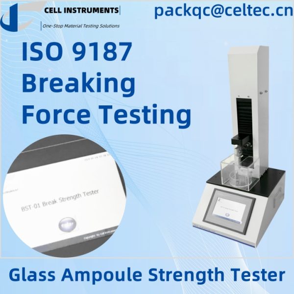 Glass Ampoule Strength Tester Compliance with ISO 9187-1
