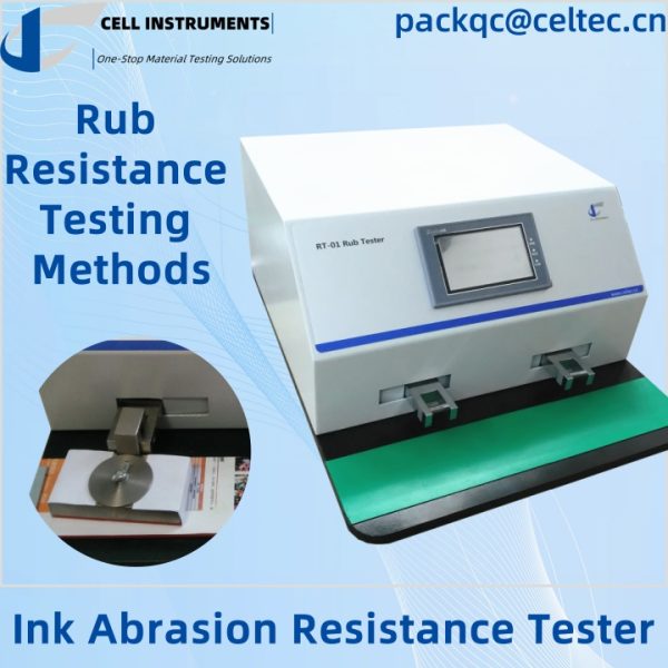 Ink Durability with Best Ink Abrasion Resistance Tester